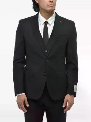 Corneliani Single-breasted Three-piece Suit - Black