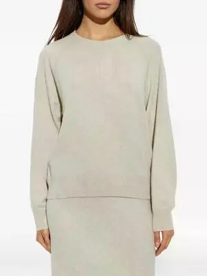 LISA YANG Cambie Cashmere Sweater - Neutrals