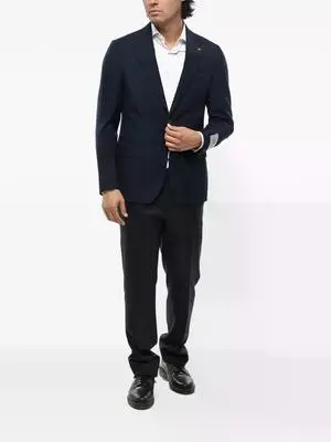 Corneliani Single-breasted Flap-pocket Blazer