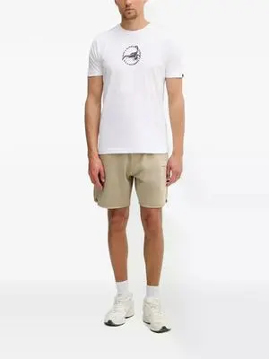 AERONAUTICA MILITARE Logo-patch Drawstring Shorts