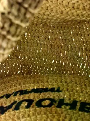 Saint Laurent Rive Gauche Supple Raffia Tote Bag