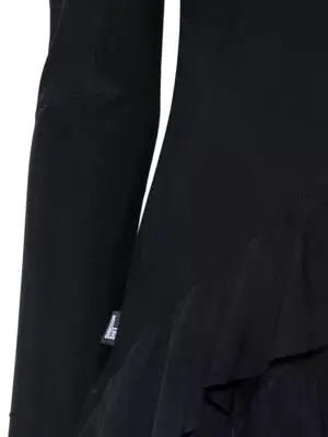 Moschino One-shoulder Ruffled Top