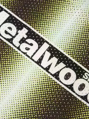 METALWOOD STUDIO Long Sleeve T-shirt With Halftone Dot Print