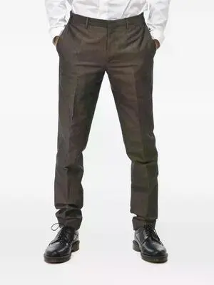 Corneliani Bouclé-texture Trousers