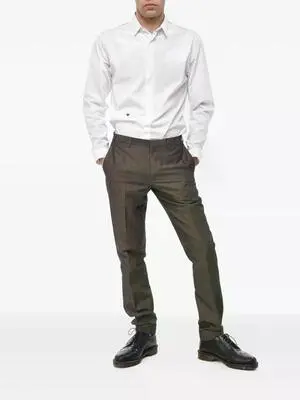 Corneliani Bouclé-texture Trousers