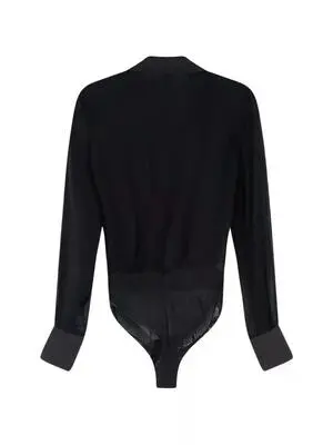 Elisabetta Franchi Wrap-style Long-sleeved Bodysuit