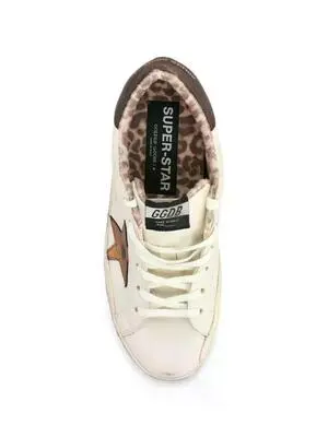 GOLDEN GOOSE Super-star Distressed Sneakers