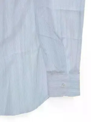 Corneliani Striped French-collar Shirt