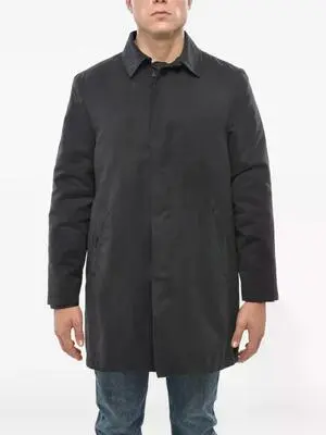Corneliani Hidden-closure Coat - Grey
