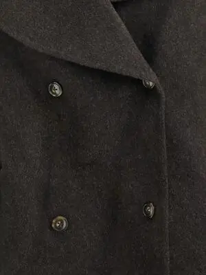 Loulou De Saison Double-breasted Peak-lapel Coat