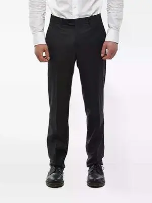 Corneliani Mantua Wool Trousers - Black
