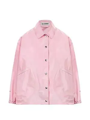 JIL SANDER Technical Faille Blouson - Pink