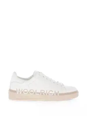 Woolrich Logo-print Lace-up Sneakers - White