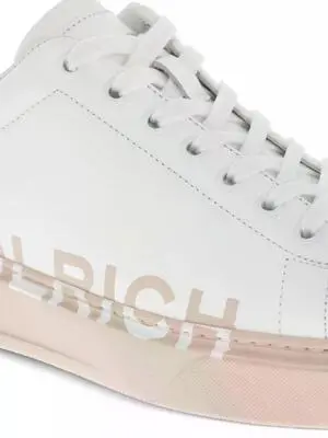 Woolrich Logo-print Lace-up Leather Sneakers