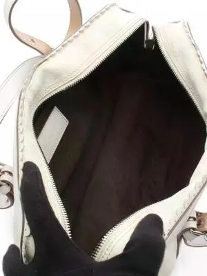 Loewe 2000s Anagram Ribbon Tote Bag