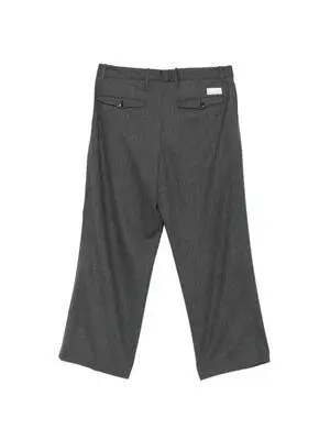 NINE:INTHE:MORNING Thiago Pinstripe Tailored Trousers