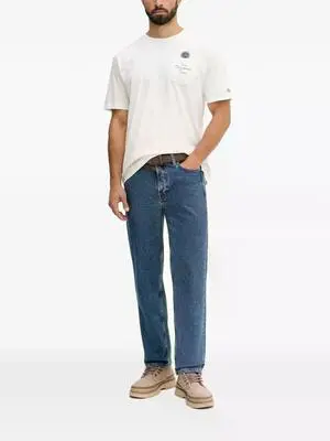 Mc2 Saint Barth Embroidered Shirts For Men