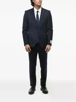Corneliani Checked Single-breasted Suit