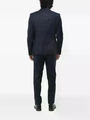 Corneliani Checked Single-breasted Suit