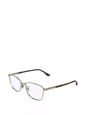 Lacoste Square Frame Eyeglasses - Gold