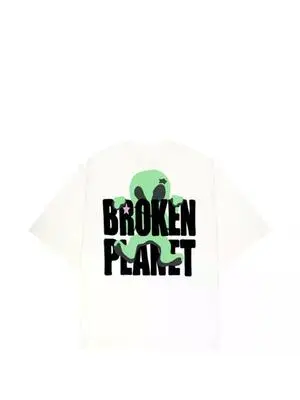 BROKEN PLANET Not From Here Graphic-print Oversized T-shirt