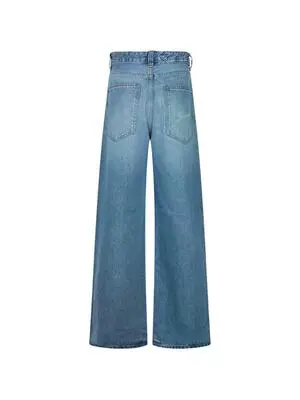 Jacquemus Wide Leg Denim Pants