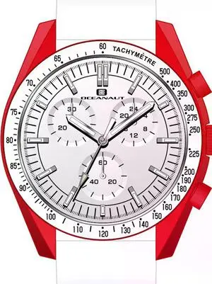 OCEANAUT Orbit Chronograph Watch - White