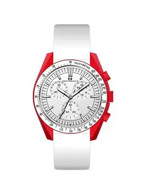 OCEANAUT Orbit Chronograph Watch - White