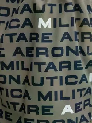 AERONAUTICA MILITARE Logo Print Swim Shorts