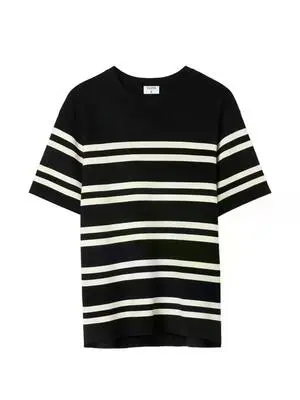 Filippa K Milano Horizontal-stripe T-shirt - Black