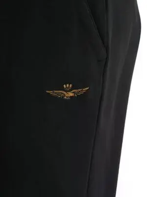 AERONAUTICA MILITARE Logo-embroidered Drawstring Track Pants