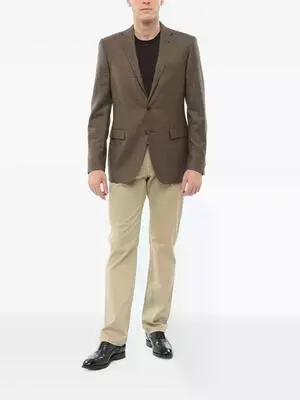 Corneliani Checked Wool Blazer
