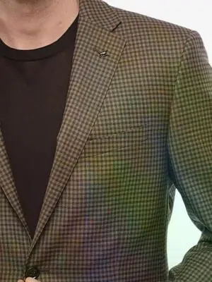 Corneliani Checked Wool Blazer