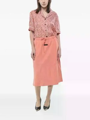 Fear Of God Drawstring Midi Skirt - Pink