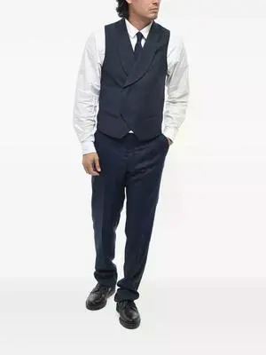 Corneliani Shawl-lapel Double-breasted Waistcoat