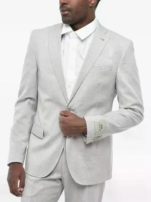 Corneliani Single-breasted Virgin-wool Suit - Grey