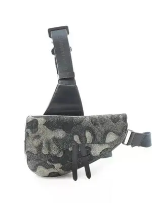 Dior 2000s X Peter Doig Saddle Sling Bag