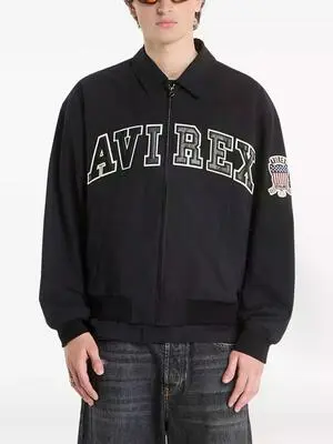 AVIREX Logo Patch Jacket