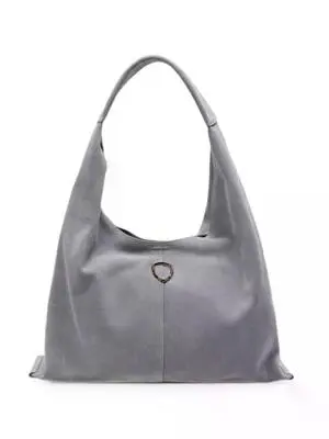 BLAUER. Ring-detail Shoulder Bag - Grey