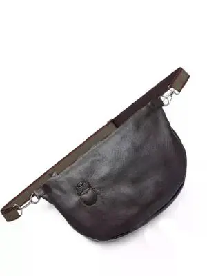 GABRIELE FRANTZEN Xxl Scarab Motive Belt Bag - Brown