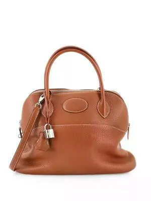 Hermès Bolide Bag Clemence 31 Satchel - Brown