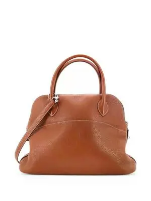 Hermès Bolide Clemence 31 Satchel Bag - Brown