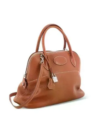 Hermès Bolide Clemence 31 Satchel Bag - Brown