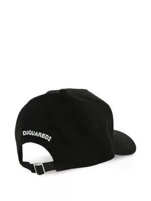 Dsquared2 Slogan-print Baseball Cap - Black