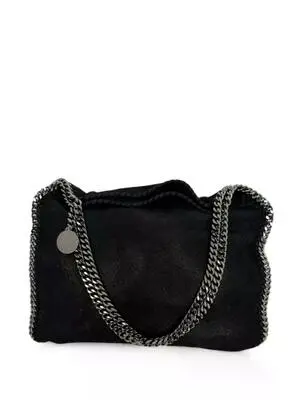 Stella McCartney Falabella Shaggy Deer Tote Bag - Black
