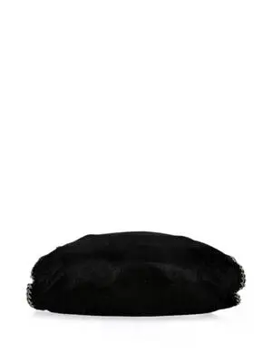 Stella McCartney Falabella Shaggy Deer Tote Bag - Black