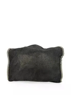 Stella McCartney Falabella Shaggy Deer Tote Bag - Black