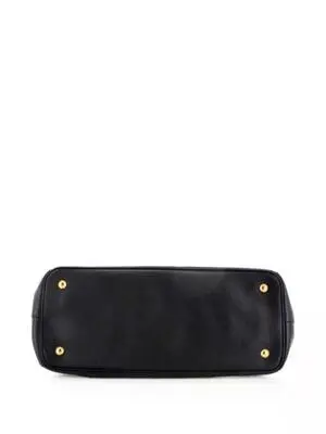 Prada Double Zip Lux Saffiano Leather Large Tote Bag