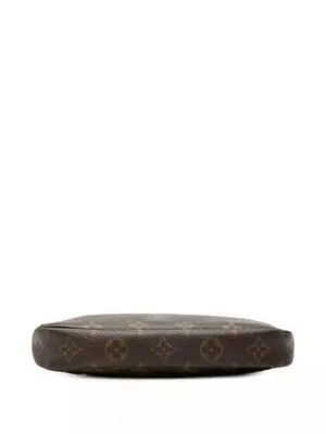 LOUIS VUITTON 2000 Monogram Pochette Accessoires Shoulder Bag - Brown