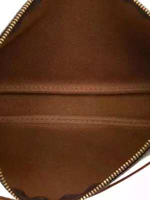 LOUIS VUITTON 2000 Monogram Pochette Accessoires Shoulder Bag - Brown